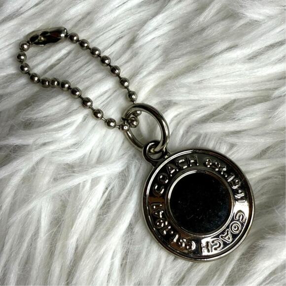 Coach | Bags | Coach Metal Circle Replacement Hang Tag Hangtag Bag ...